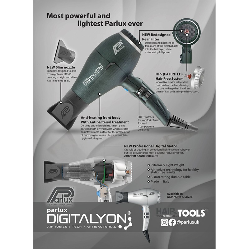 Parlux DIGITALYON® - Anthracite
