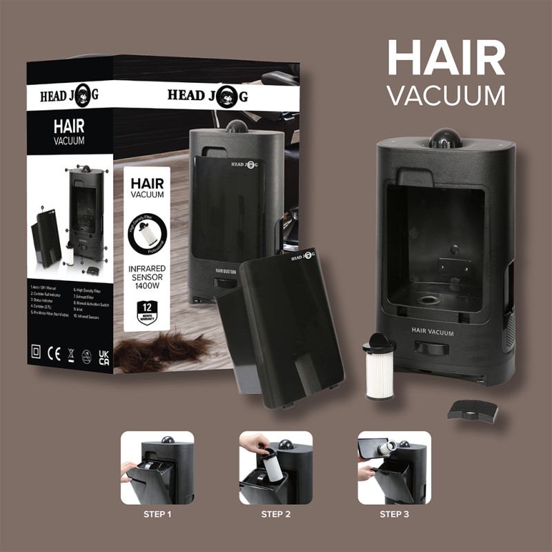 Head Jog Hair Vacuum
