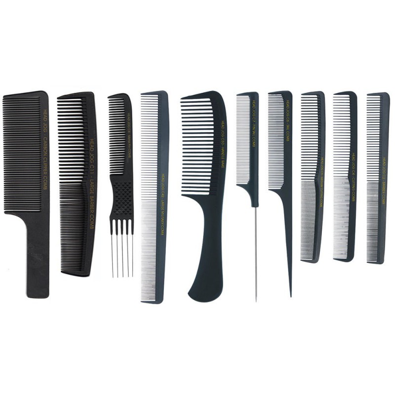 Head Jog Carbon Clipper Comb